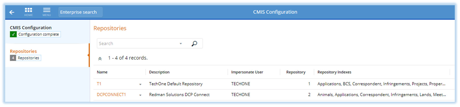 RedOffice - Create CMIS Repository and RedOffice default QAP