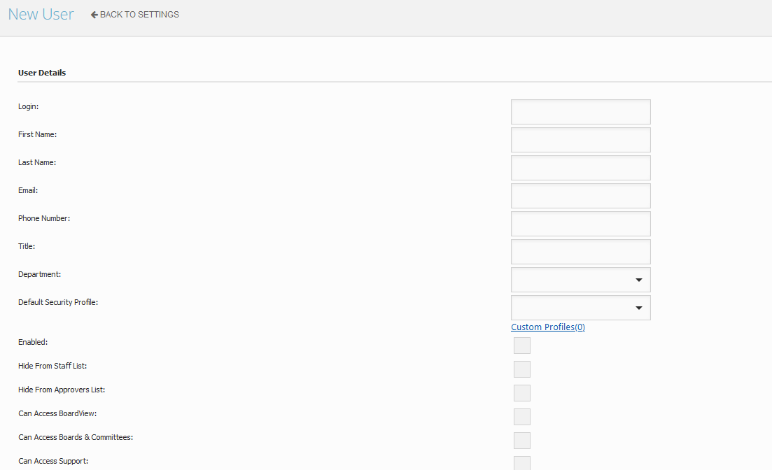 Resolve - Create New User from Blank Template