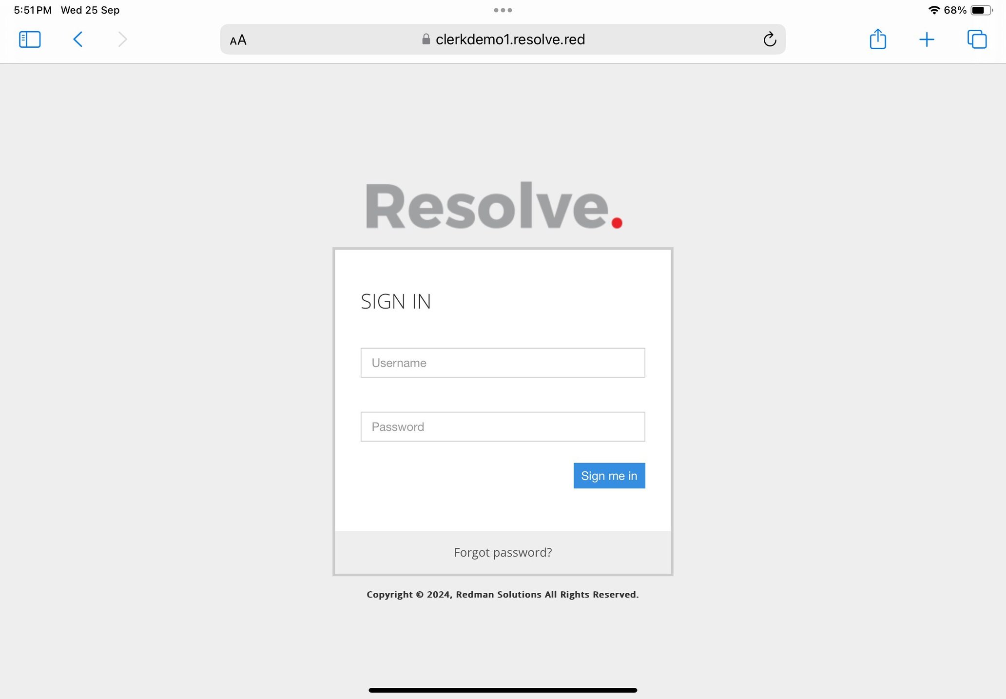 Resolve - Set up Shortcut/App for Resolve on iPad